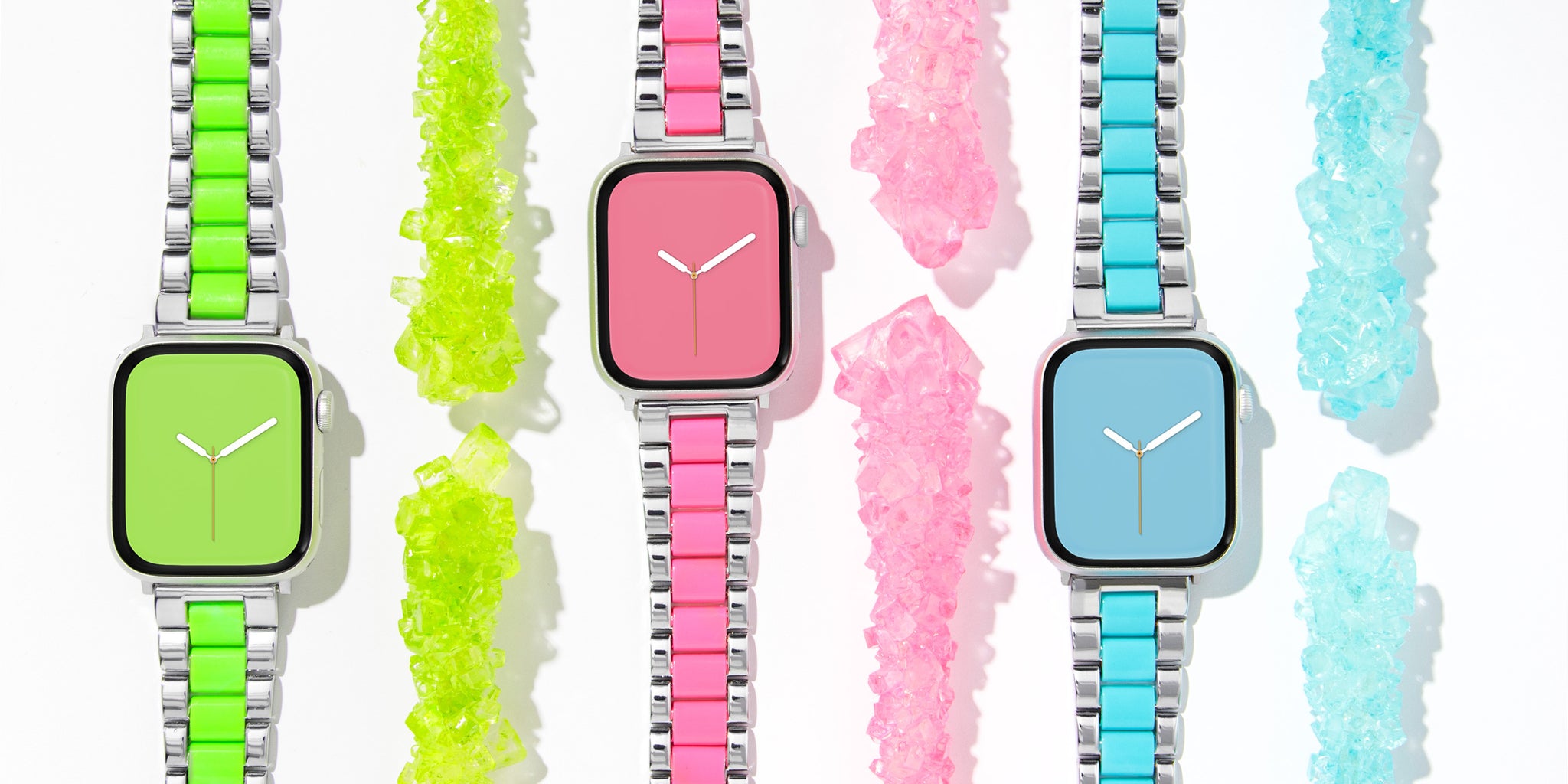 Band Candy Metal Two-Toned Straps